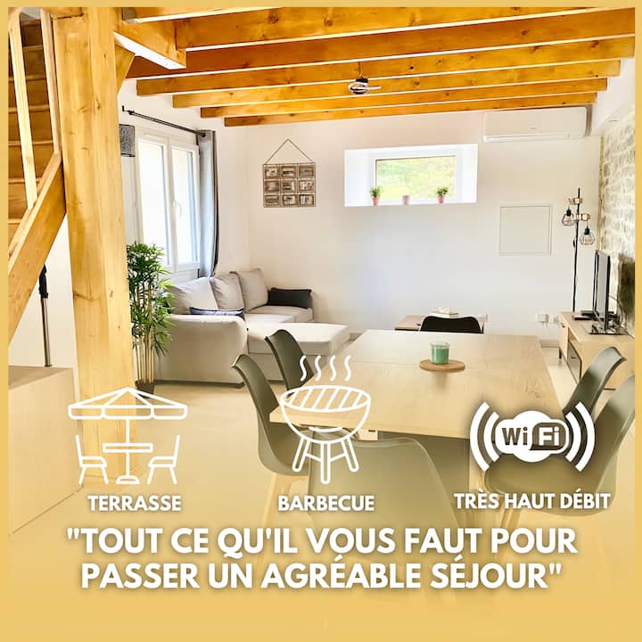 La Coopérative · Gîte Rénové · Terrasse & Bbq - Serres