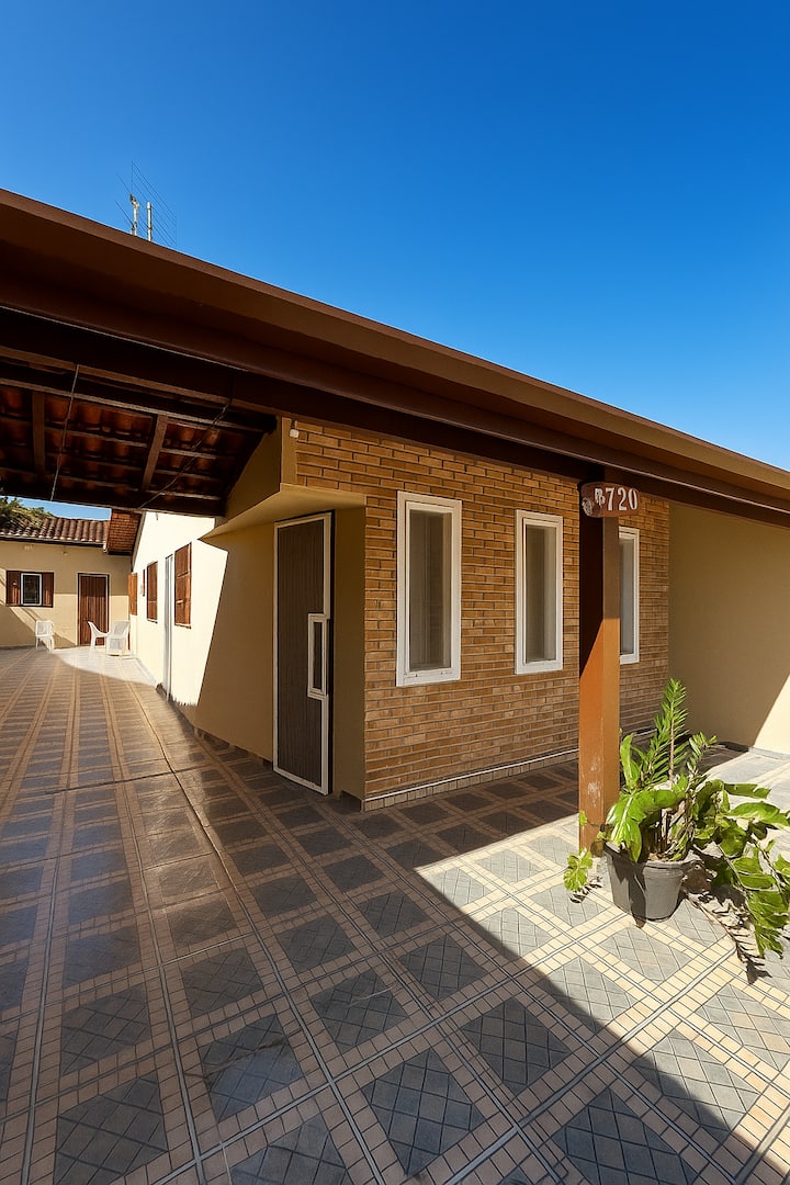 Casa Caragua •3min Praia Porto Novo • Checkout 16h - Caraguatatuba