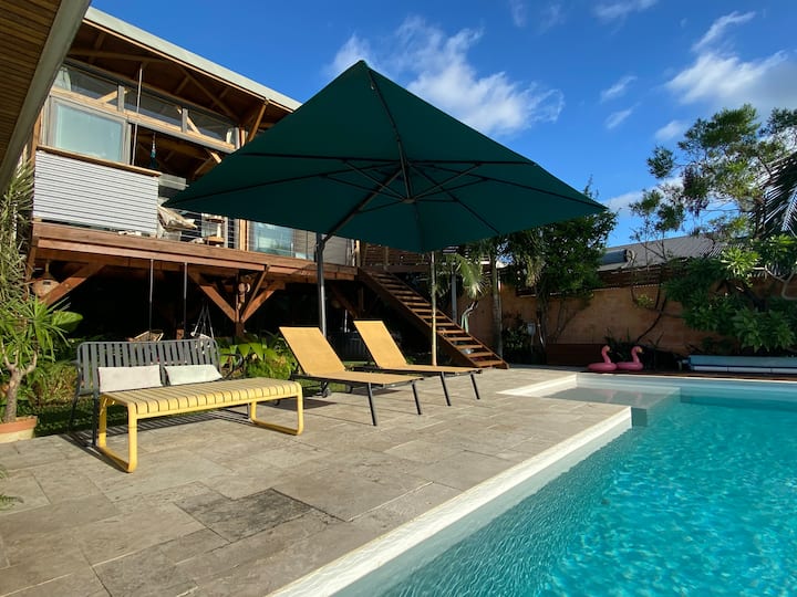 Location à La Journée, Piscine Chauffée, Spa - La Réunion