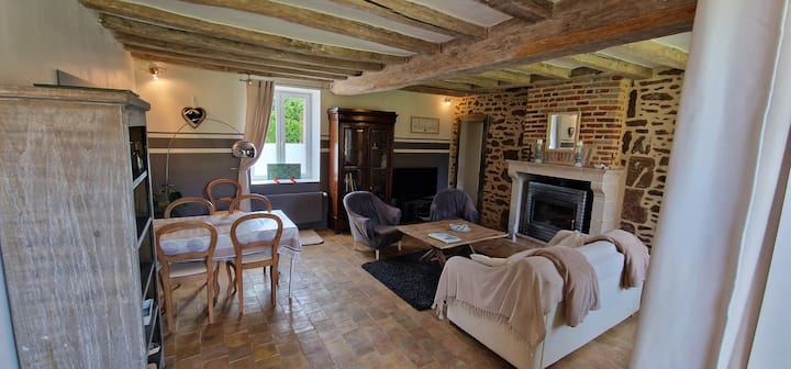 Le Petit Vessery, Maison Dans Notre Cours 4 Pers - Sarthe