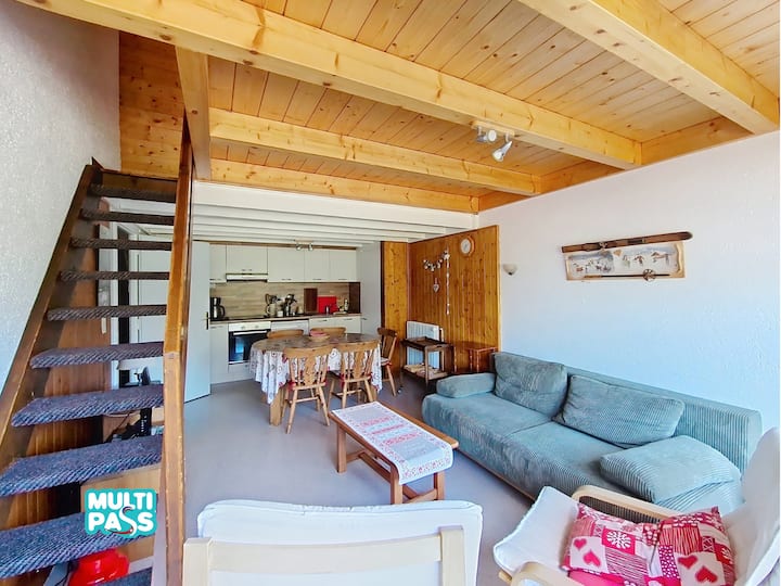 Castel Des Neiges Csa4 Centre & View 6 Pers. - Châtel