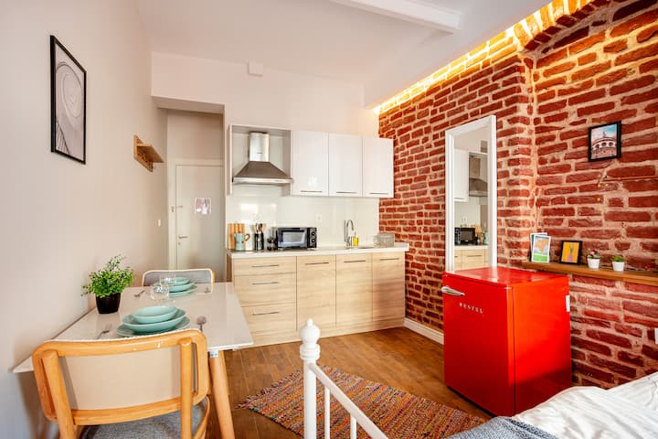 Cute Modern Studio Apt. In The Center 3 - İstanbul