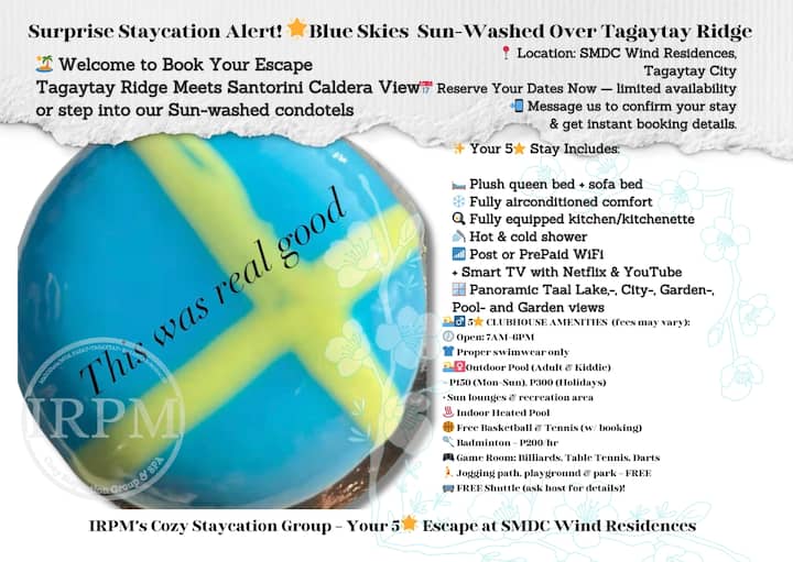 Surprise Staycation Alert Coolsuites Tower A - Tagaytay