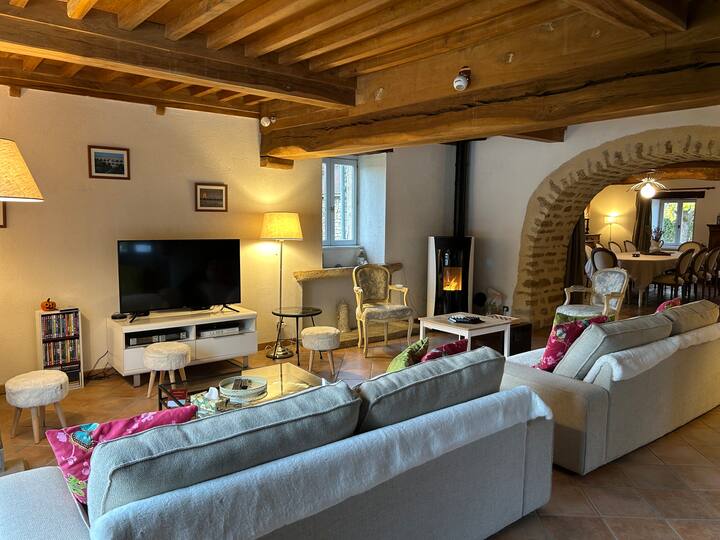 Grande Maison Familiale, Jardin Et Piscine En éTé - Yonne