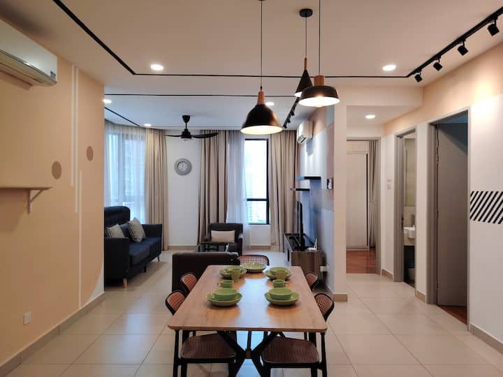 Fun Urban Escape*midvalley*bangsar*pool*lrt*3br - Kuala Lumpur
