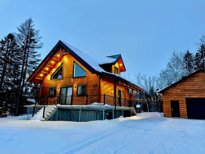 Chalet Avec Spa Au Lac-st-jean | Plein Air Nature - Alma