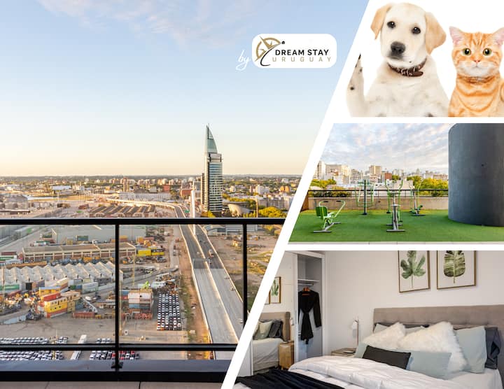 Penthouse | Portería Presencial 24h | Gym Exterior - Montevideo