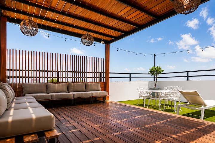 Akbal Suite | Pool, Spa, Temazcal And Gym - Cancún