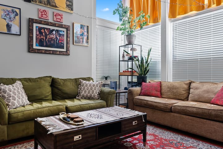 Arcades And Ping Pong  Fun And Artsy Boho 2bd Apt - 聖路易斯