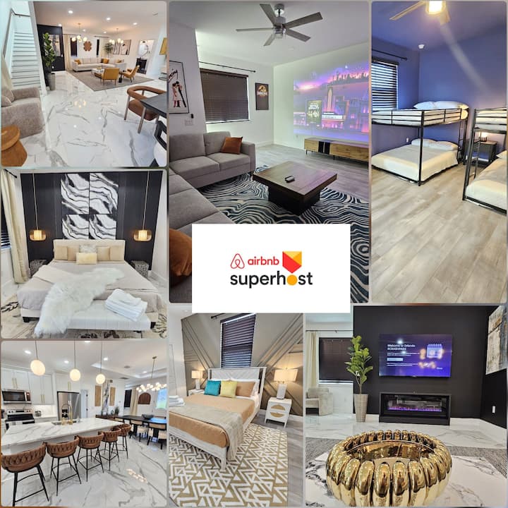 5/4 King Bed Lux Arcade Near Wp/cp & Dt Orlando ‼️ - Winter Park, FL