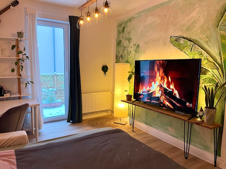 Charming Central Apartment With Private Terrace - Lübeck