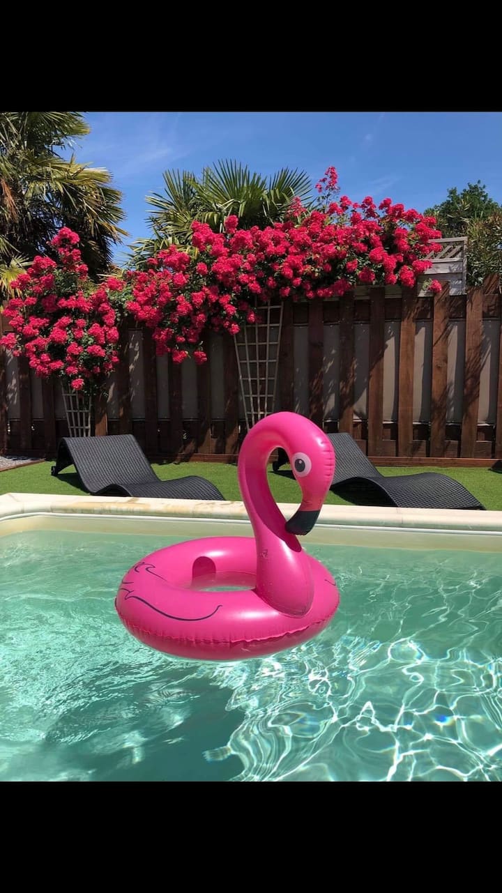 La Love  Room Romance Jacuzzi Pti Dej - Biscarrosse