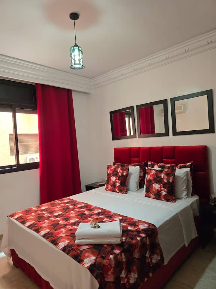 Appartement Calme & Lumineux à Gueliz, Marrakech - Marrakech