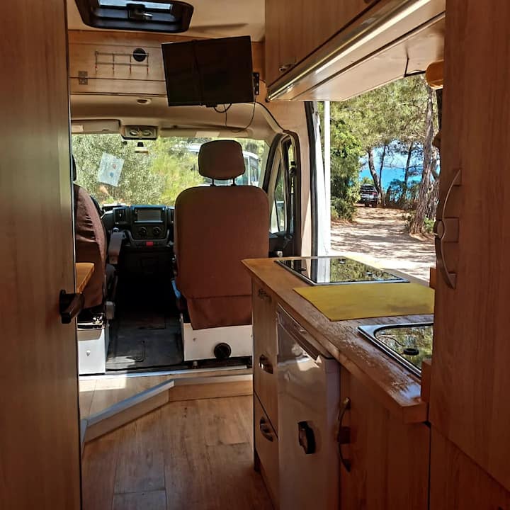 Denize Sıfır Sabit Moto Karavan - Muğla