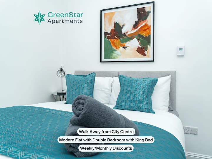 Greenstar - Walk Into City Centre - 2 Guests - Dundee