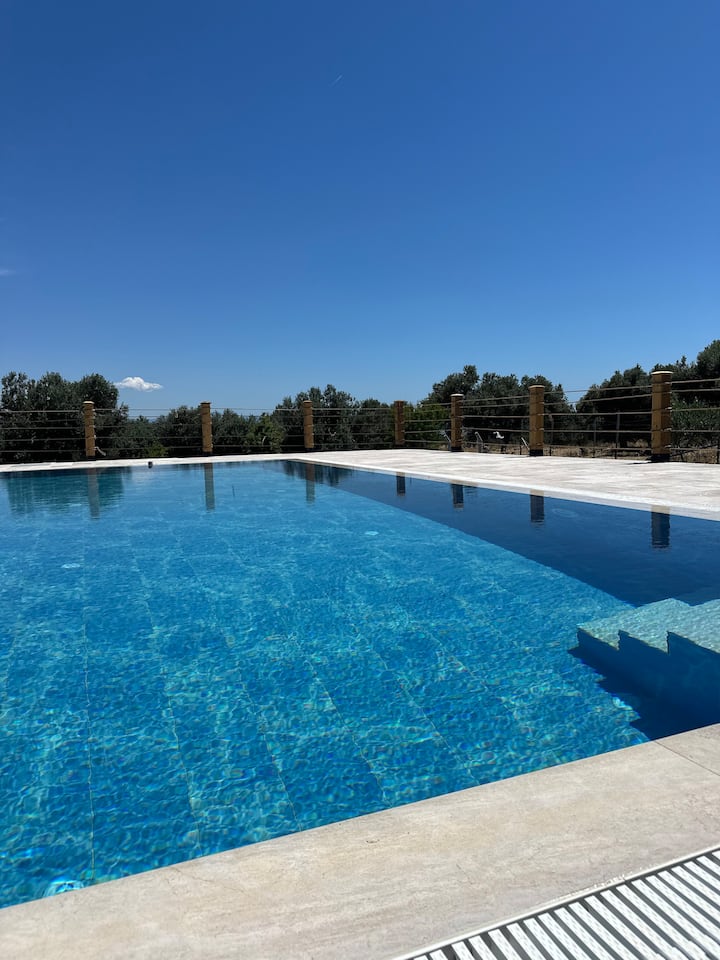 Zeytince Doğa Evi | Yüksek Tavan Oda(çift Kişilik) - Foça
