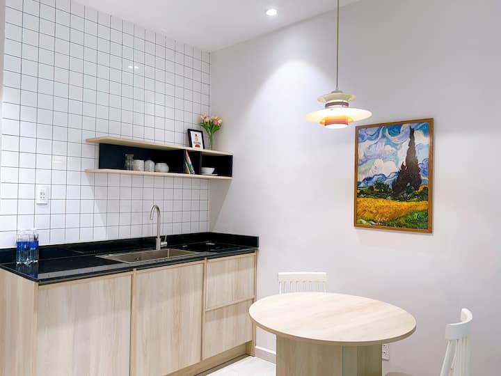 Bright Japandi Studio Near My Khe Beach - Đà Nẵng