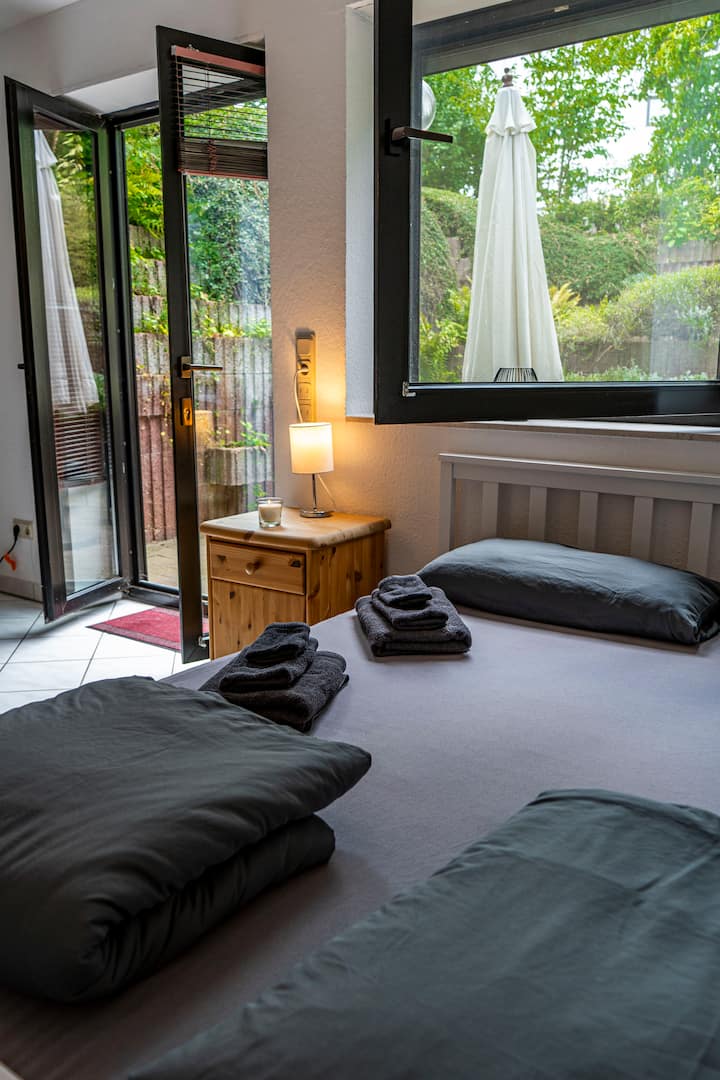 Studio Mit Terrasse Bei Frankfurt - Bad Vilbel