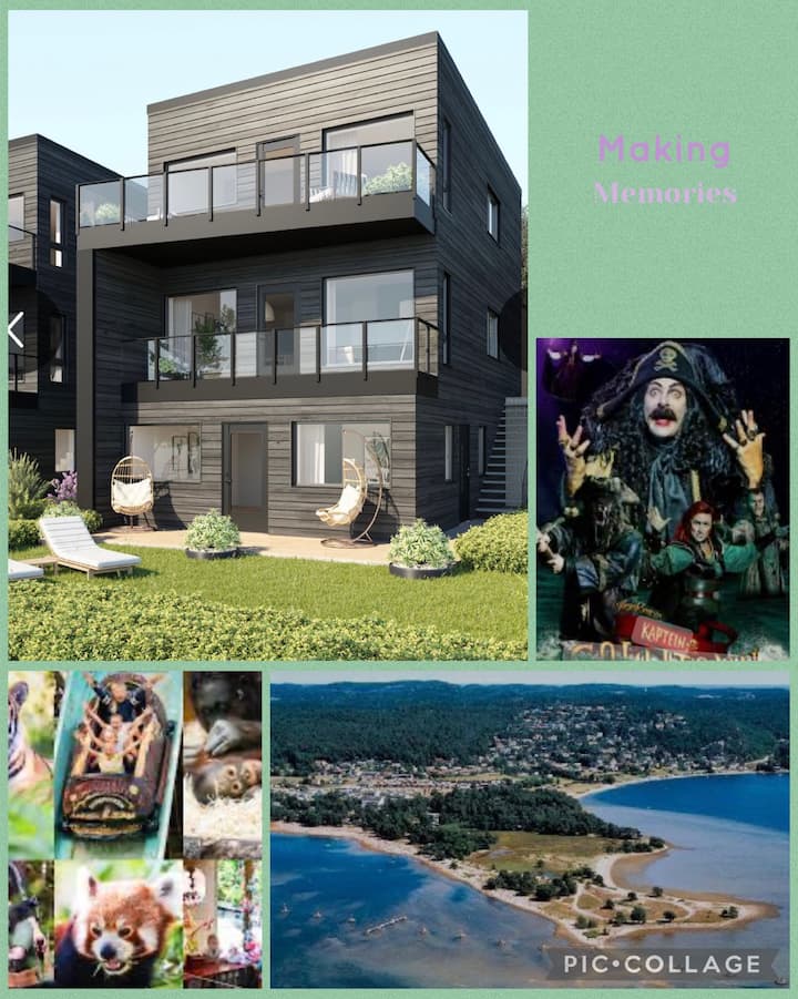 Flott Sokkelleilighet 5 Min Fra Dyreparken - Kristiansand