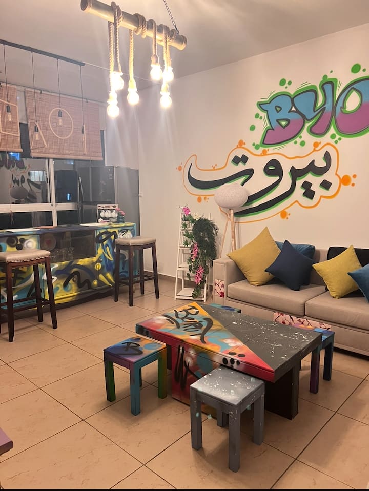 Byout Beirut G3
Fits Up To 4
5 Mnts To Mar Mkhayel - Beirut