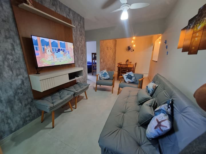 Apto35 Guaruja Enseada 2dormi C/garagem Piscina - Guarujá