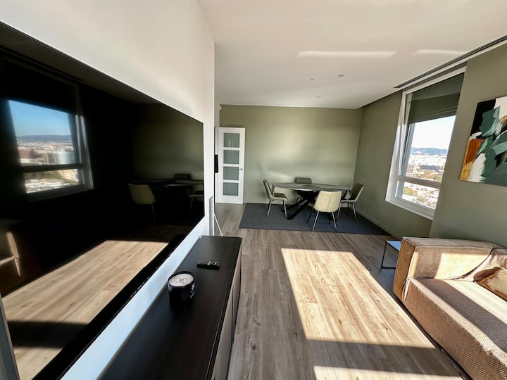 Moderno, 180° Vistas A Barcelona Mar Y Montaña - Badalona