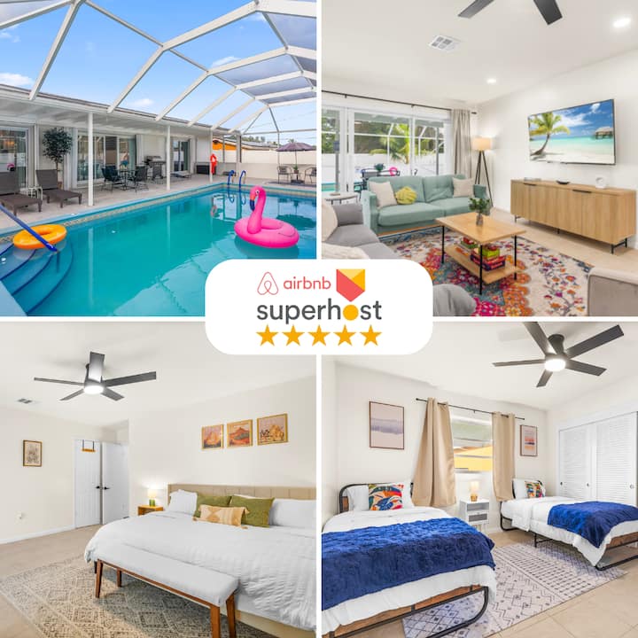 Modern 3br Oasis With Private Pool | 7m To Beach - Boynton Beach, FL