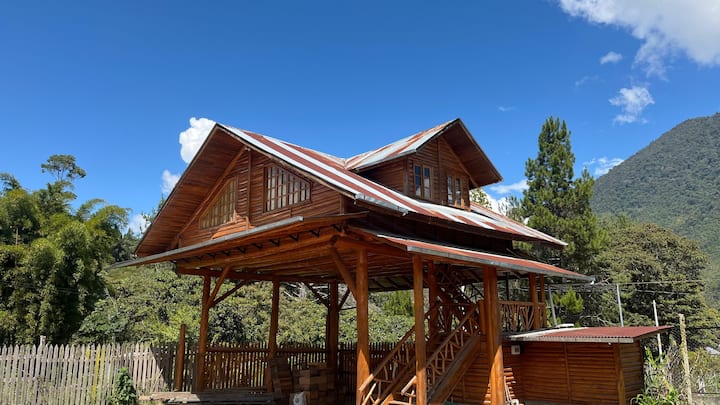 Cabañas Ranch Habitación Doble Con Terraza Máx 3 - Oxapampa