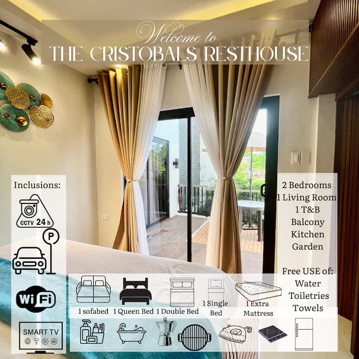 The Cristobals Resthouse+ Bathtub + Full Ac House - San Leonardo