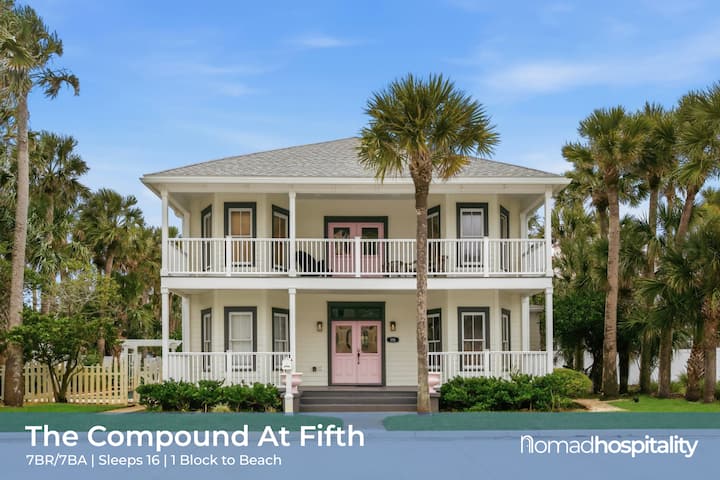Be A Nomad | 7br Sleeps 16 Pool Jacksonville Beach - Jacksonville, FL
