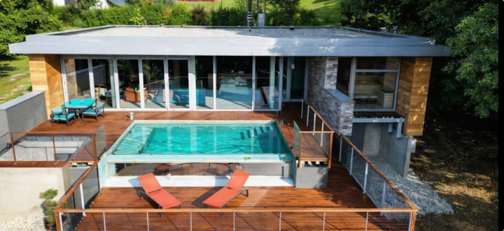 Villa Spa Privé Piscine Chauffée Vue Panoramique - Moselle