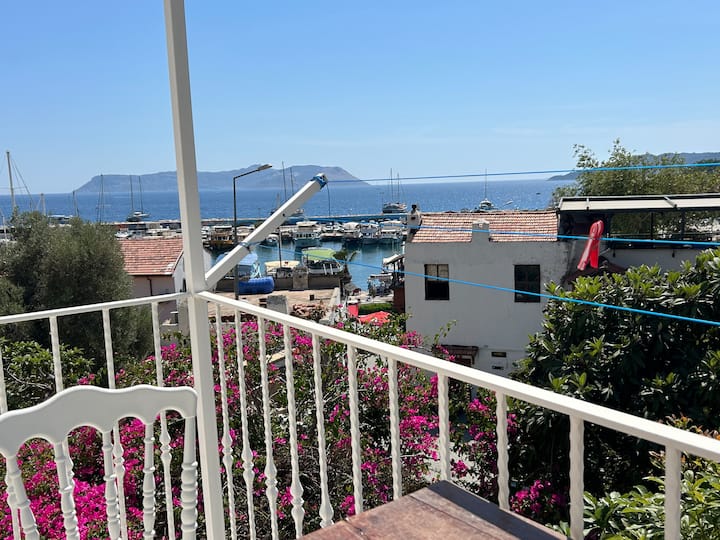 Muhteşem Manzaralı Daire - Kaş