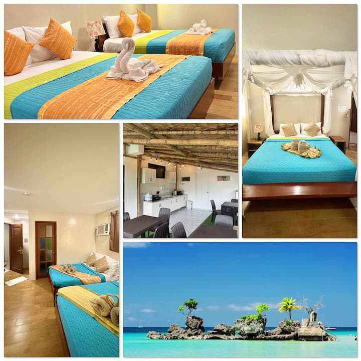 10pax(kitchen,smart Tv)@white Beach Suites Boracay - Malay