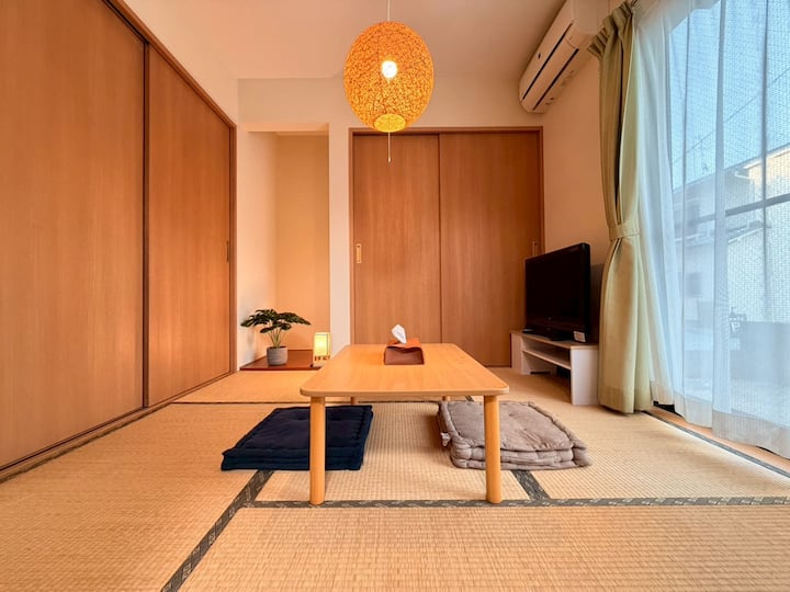 岡山駅から徒歩約12分／最大8名様で宿泊可能／専用駐車場有り／一棟貸切/敷地内でbbq可能 - Okayama