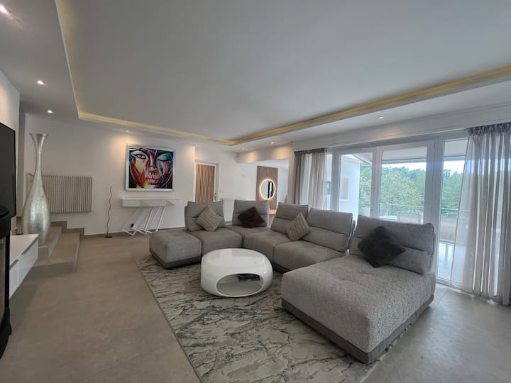 Superbe Villa De 4 Chambres Avec Piscine , Jacuzzi - Antibes