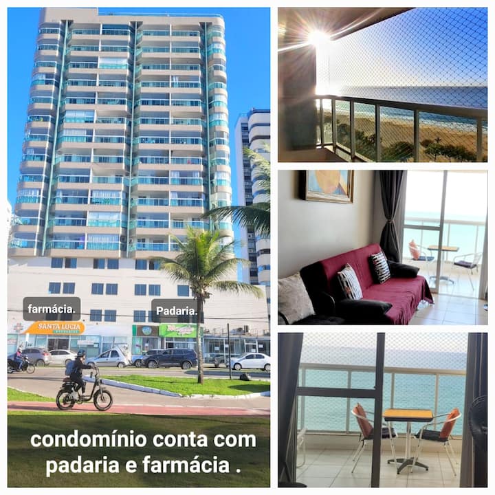 Apartamento Frente Para Mar!vista Deslumbrante. - Vila Velha