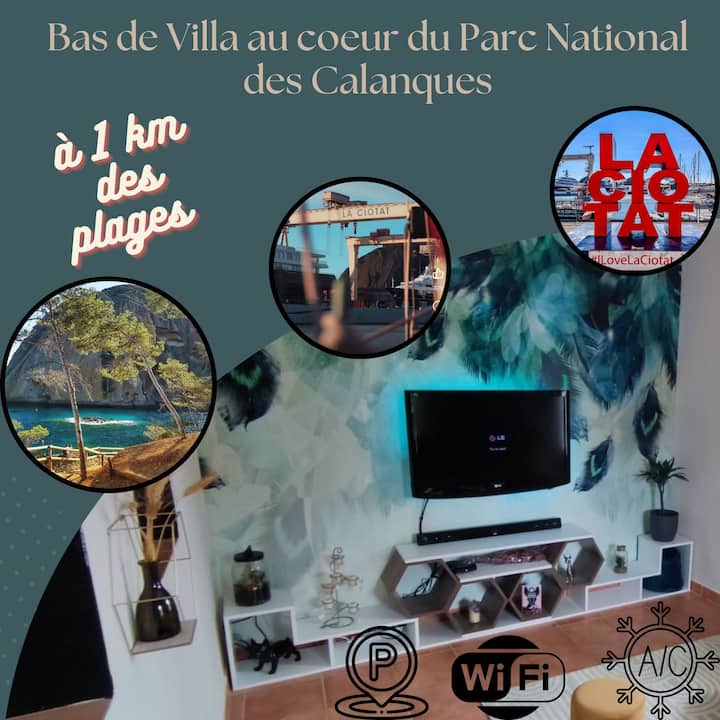 Parc National Des Calanques _ Bas De Villa - Calanque du Mugel
