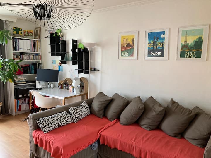 Duplex Familial Proche Métro (Ligne 1) - Vincennes