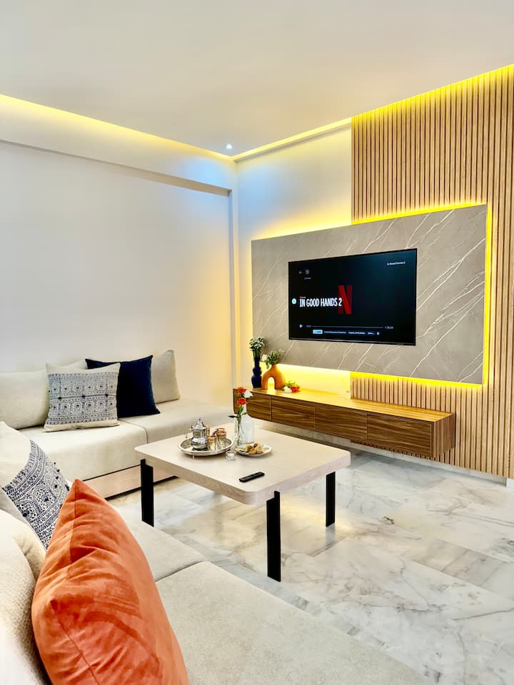 Central Chic: Modern Apt In The Heart Of Gueliz - Marrakesch