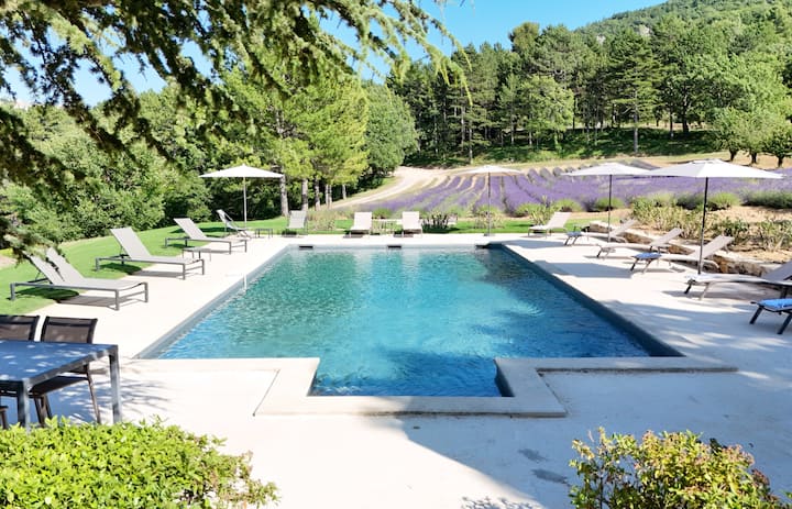 Bastide De L'esclat - Champs De Lavandes Piscine - Apt