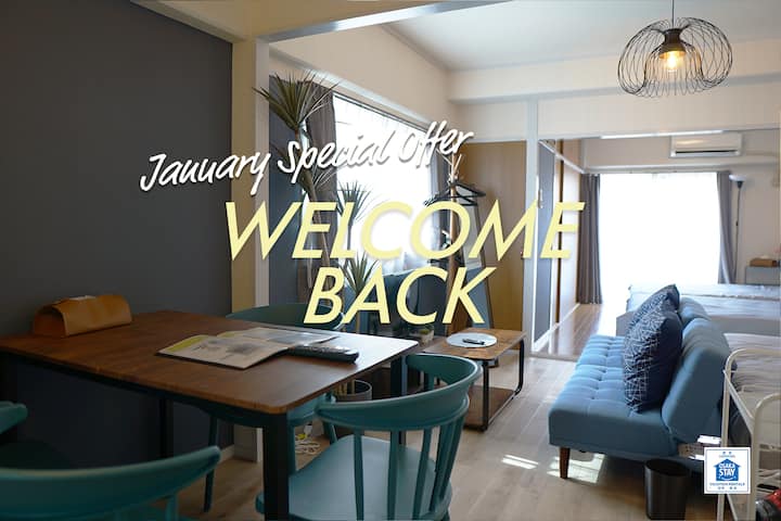 #301 Ocat(bus Stop)/3-min Walk To Jr Namba! - Osaka