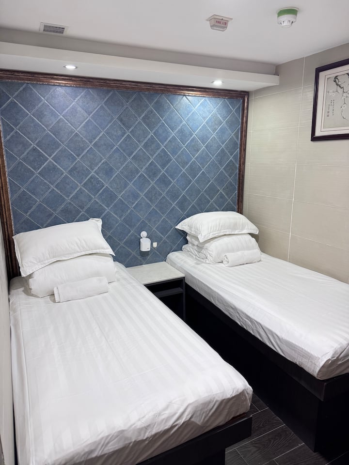 Guest House Twin Room Private Jordan Mtr3min Wifi - Hong Kong