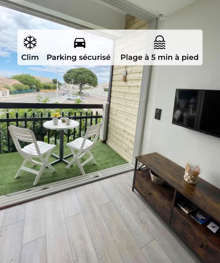 Appartement 2 Chambres + 1 Cabine - Le Grau-du-Roi