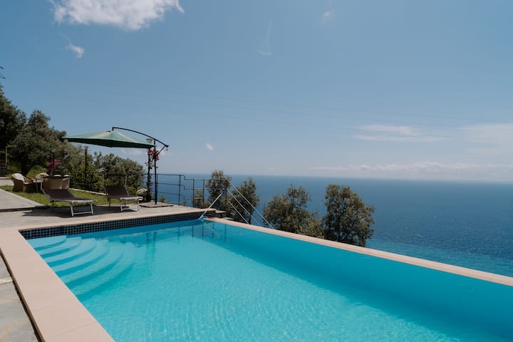 Private House And Pool, Sea View, Olive Garden! - Italy
