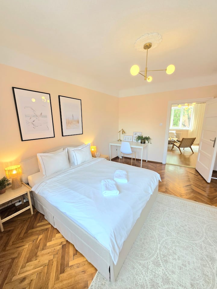 Large 2 Bd Next To St.peter's  Church With A View - Riga