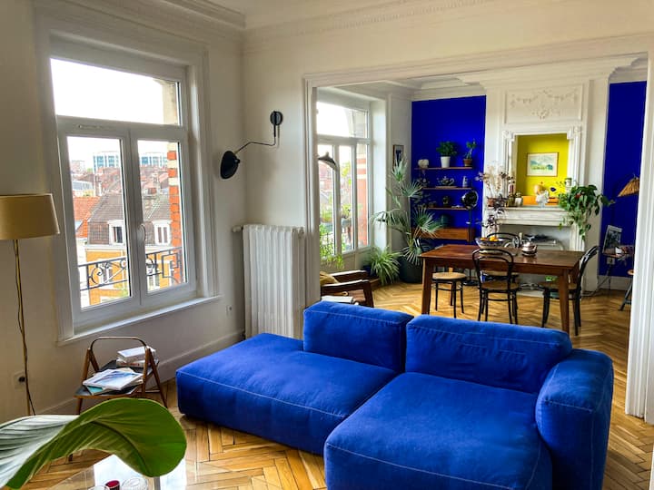 Bel Appartement Plein Ciel - リール
