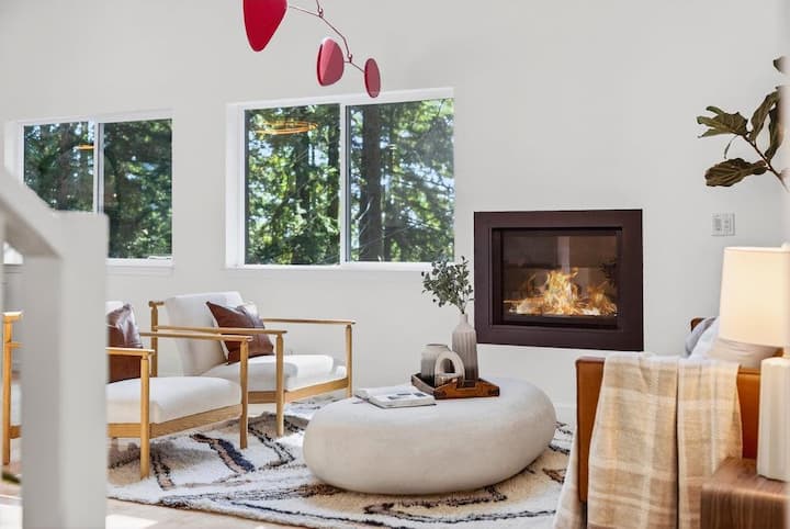 Modern Redwoods Retreat With Trails At Doorstep - Felton, CA