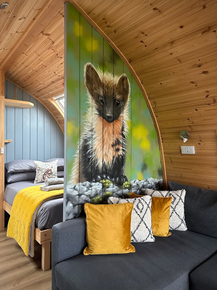 Pine Marten - Highland Heights Luxury Glamping - Loch Glass