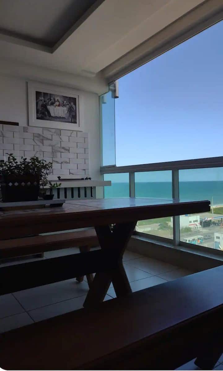 Apart. C Vista P/praia Churrasqueira,wi-fi,piscina - Vila Velha