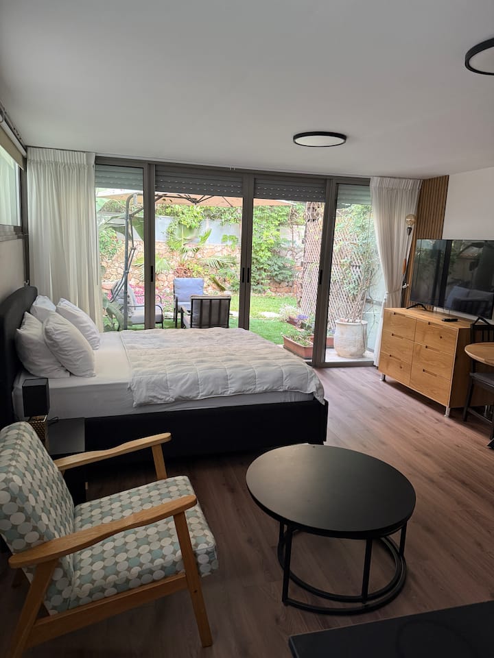 D4 Lovely Quiet Garden Suite Tlv - Tel-Aviv